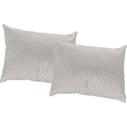 Dekokissen WIRTH, B:40cm L:60cm, braun, Obermaterial: 100% Polyester, Dekokissen_Sitzkissen_Kissenh&uuml;llen, "Telfort"