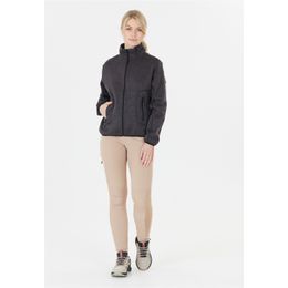 WHISTLER Damen Softshellhose "Davina"taupe, grau, Gr. 38, unifarben, 92% Polyester, 8% Elasthan, Hosen, mit Rei&szlig;verschluss am Beinsaum