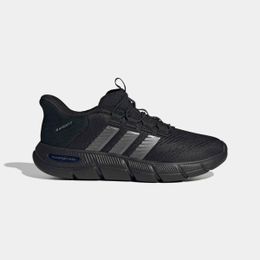 Damen Walkingschuh "CLOUDFOAM FLEX RAPIDFIT", adidas Sportswear, Gr. 42core schwarz, core schwarz, carbon, Textil, Schuhe, mit Leo Muster