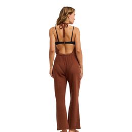 Roxy Damen Overall "Luna Feeling", braun, Gr. S, Obermaterial: 50% Baumwolle, 50% Polyester., Overalls