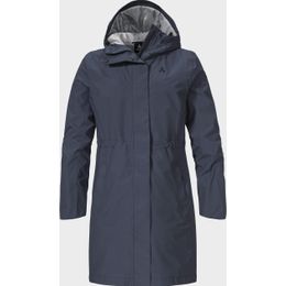 Sch&ouml;ffel SCH&Ouml;FFEL Damen Parka "Coat Style Bohorok WMS", blau, Gr. 38, Oberstoff: 100% Polyester. (Membran: Thermoplastisches Polyurethan). Futter: 100%