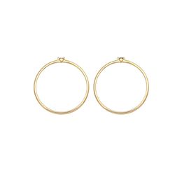 Elli DIAMONDS Damen Verlobungsring "Solit&auml;r Schwarz Weiss Diamant (0.03 ct) 375 Gelbgold", 54mm, 0,02 P1 = bei 10-facher Vergr&ouml;&szlig;erung erkennbare