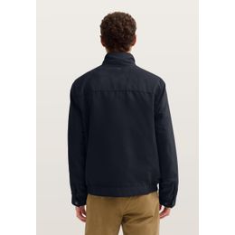 Bugatti Herren Blouson "Premium Suede", schwarz, Gr. 56, unifarben, 100% Polyester, Jacken, Regular Fit wasserabweisend