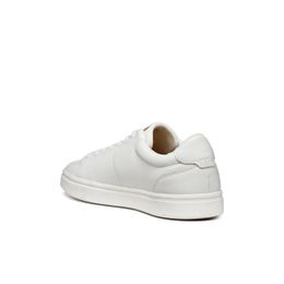 Geox Herren Sneaker "U BALTIMOORE", Gr. 41wei&szlig;, Leder, Textil, Schuhe, Halbschuh, Freizeitschuh, Schn&uuml;rer mit Geox Spezial Membran
