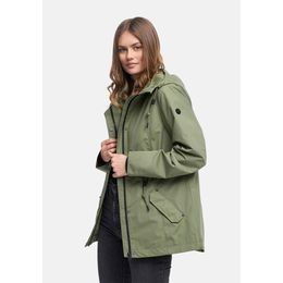 Marikoo Damen Outdoorjacke "Bonbonparty", gr&uuml;n, Gr. XS, Obermaterial: 100% Polyester. Futter: 100% Polyester. Wattierung: 100% Polyester.