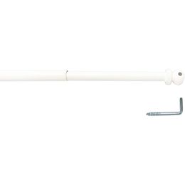 Scheibenstange Indeko, L:160cm, wei&szlig;, Metall, Gardinenstangen