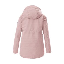 Funktionsjacke Killtec "KOS 62 WMN JCKT", Damen, Gr. 36, dunkelros&eacute;, Obermaterial: 100% Polyester;Futter: 100% Polyester, Jacken Funktionsjacke, Leichte, wasserdichte Damenjacke mit verstellbarer Kapuze