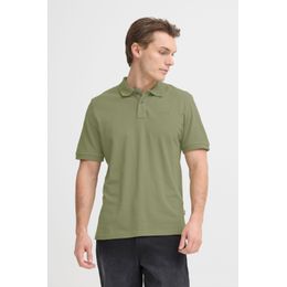 Poloshirt Blend "BHAbdo", Herren, Gr. M, oil gr&uuml;n, Piqu&eacute;, 100% Baumwolle, Strukturmuster, Basic, normal normal, V-Ausschnitt, Rippb&uuml;ndchen, Shirts, Modisches Polohemd