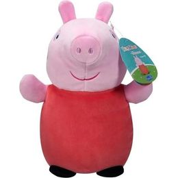 Jazwares Squishmallows HugMees - Peppa Pig, Kuscheltier 25 cm