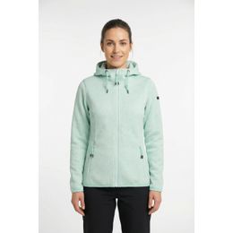 Fleecejacke Icepeak "ADRIAN", Damen, Gr. M, light gr&uuml;n, Obermaterial: 100% Polyester, Jacken Fleecejacke