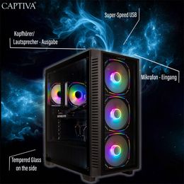 Captiva Gaming-PC "Highend Gaming R98-296", ohne farbbezeichnung, B:37,5cm H:71cm T:73cm, Desktop-PCs, Gaming-PC