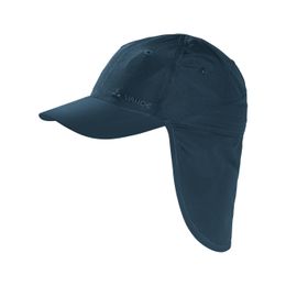 Sonnenhut Vaude "KIDS SAHARA CAP IV", Jungen, Gr. M (53/55), blau (schwarz sea), Obermaterial: 100% Polyester, H&uuml;te Sonnenhut, mit UV-Schutz 50, aus schnelltrocknendem Polyester, waschbar