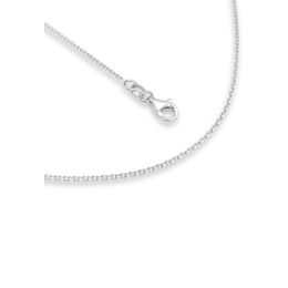 Lange Kette Elli "Halskette Ankerkette Basic 925 Sterling Silber" Gr. 60, silber, Halsketten, Damen, ohne Stein, Silber 925 (Sterlingsilber), Lange Kette