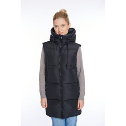 Haily's Steppweste HAILY&rsquo;S "SL P VT Jo44leen", Damen, Gr. L, schwarz, Steppware, Obermaterial: 100% Polyester, unifarben, Po-bedeckend, Westen Steppweste