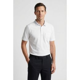 Poloshirt MARVELIS, Herren, Gr. M, wei&szlig;, Jersey, Obermaterial: 57% Baumwolle, 43% Polyester, regular fit normal, B&uuml;ndchen, Shirts Poloshirt