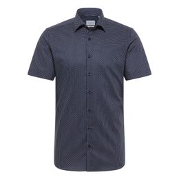 Kurzarmhemd Eterna "SLIM FIT", Herren, Gr. 39, Normalgr&ouml;&szlig;en, rot, Popeline, 100% Baumwolle, schmal, Hemden Kurzarmhemd, NON IRON (b&uuml;gelfrei)