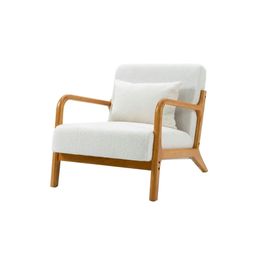 Sessel Ohama wei&szlig; Ma&szlig;e (cm): B: 64 H: 74 Sessel & Hocker > Sessel nach Material > Stoff Sessel &raquo; Sofa DE