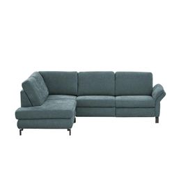 Max Schelling Ecksofa Flachgewebe Maximum Plus t&uuml;rkis/petrol Ma&szlig;e (cm): B: 265 H: 91 T: 200.0 Sofas > Sofas nach Material > Stoffsofas &raquo; Sofa DE
