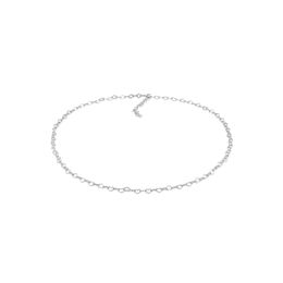 Kette ohne Anh&auml;nger Elli "Halskette Choker Herz Liebe Verbunden 925 Silber" Gr. 36, silber, Halsketten, Damen, ohne Stein, Silber 925 (Sterlingsilber), Kette ohne Anh&auml;nger