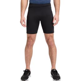 Trainingstights Energetics "He.-Tight Percy II 1/2 M", Herren, Gr. L, N-Gr, schwarz, Obermaterial: 88% Polyester, 12% Elasthan, Hosen Trainingstights