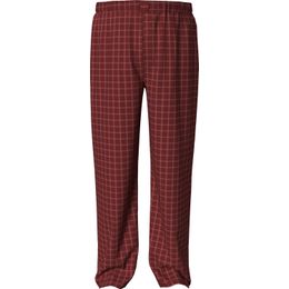 Schlafhose "SLEEP PANT.", Herren, Gr. L (52), N-Gr, rot, Web, Obermaterial: 100% Baumwolle, Calvin Klein Underwear, gemustert, kariert, k&ouml;rpernah lang, Hosen Schlafhose, Mit elastischem Bund