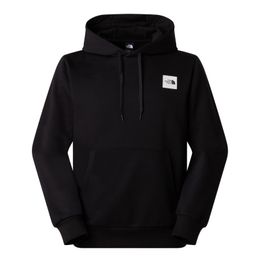 Kapuzensweatshirt The North Face "M EVOLUTION BOX HALF DOME REGULAR HOODIE", Herren, Gr. S, tnf schwarz, Obermaterial: 68% Baumwolle, 32% Polyester, normal, Rundhals, Sweatshirts Kapuzensweatshirt, sportlicher Schnitt, f&uuml;r Sportmode und Outdoormode, aus Polycotton