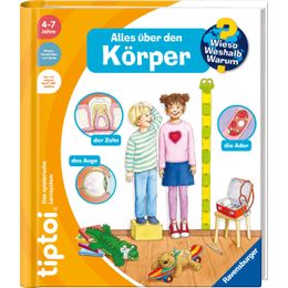 Kinderbuch Ravensburger "tiptoi Wieso? Weshalb? Warum? Alles &uuml;ber den K&ouml;rper", bunt, B&uuml;cher, Kinderbuch, Made in Europe