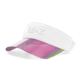 Visor YEAZ "Solar Visor ESCAPADE", Damen, wei&szlig;, Obermaterial: 85% Nylon NY. 15% Elasthan EL., Caps Visor