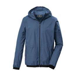Funktionsjacke Killtec "KOS 26 MN JCKT", Herren, Gr. S, dunkelblau, Obermaterial: 100% Polyester;Futter: 100% Polyester, Jacken Funktionsjacke, Leichte, wasserdichte, atmungsaktive Herrenjacke, verstaubar