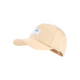 Snapback Cap HUGO BLUE "Merk PL TS", Herren, medium beige 269, Twill, Baumwolle, unifarben, Caps Snapback Cap, mit Label-Aufn&auml;her