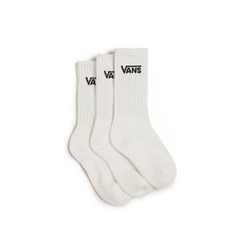 Socken Vans, M&auml;dchen, Gr. 31-34, wei&szlig;, Obermaterial: 78% Baumwolle, 11% Nylon, 7% Polyester, 3% Elastodien, 1% Elasthan, Socken Socken, f&uuml;r Kinder, sportlicher Stil, dreierpack, elastische Passform