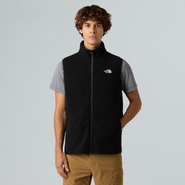 Fleeceweste The North Face "M GLACIER FLEECE VEST", Herren, Gr. XXL, tnf schwarz, Obermaterial: 100% Polyester, Westen Fleeceweste