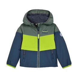 Funktionsjacke "FIOS 8 MNS JCKT", Kinder, Gr. 98/104, gr&uuml;n (limette), Obermaterial: 100% Polyester;Futter: 100% Polyester, FIRST INSTINCT BY Killtec, Jacken Funktionsjacke, Wasser- und winddichte Kinderjacke mit reflektierenden Details