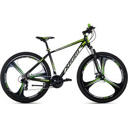 KS-Cycling Mountainbike KS CYCLING "Xplicit" Gr. 48, schwarz (schwarz, gr&uuml;n, schwarz), Fahrr&auml;der, Herren, 48cm, 29 Zoll (73,66cm), Mountainbike, f&uuml;r Herren, Kettenschaltung