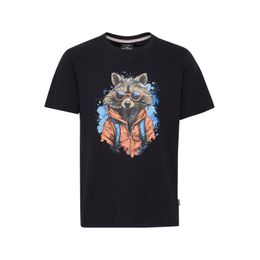 T-Shirt Blend "T-Shirt BHTee", Herren, Gr. M, schwarz, Web, Obermaterial: 100% Baumwolle CO., regular fit normal, Rundhals, Shirts T-Shirt
