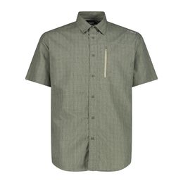 Funktionshemd CMP, Herren, Gr. 52, N-Gr, sage mel, are, Obermaterial: 100% Polyester, Hemden Funktionshemd
