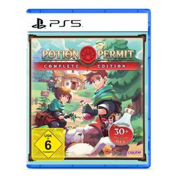 pqube Spielesoftware "Potion Permit Complete Edition", transparent (ohne farbbezeichnung), PlayStation 5, Spielesoftware, Spielesoftware