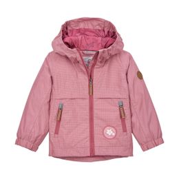 Funktionsjacke "FIOS 7 MNS JCKT", Kinder, Gr. 122/128, pink, Obermaterial: 100% Polyester;Futter: 100% Polyester, FIRST INSTINCT BY Killtec, Jacken Funktionsjacke, Wasserdichte Kinderjacke mit Kapuze, Kinnschutz und Namensetikett