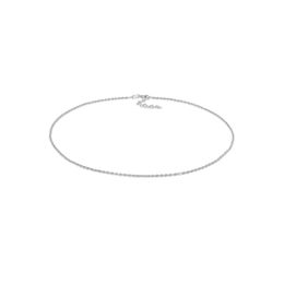 Choker Elli "Halskette Choker Gedreht Kordel Twist 925 Silber" Gr. 36, silber, Halsketten, Damen, ohne Stein, Silber 925 (Sterlingsilber), Choker