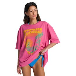T-Shirt Billabong "Sunrise To Sunset 2", Damen, Gr. S, guava, Obermaterial: 100% Walkfrottier;, Shirts T-Shirt
