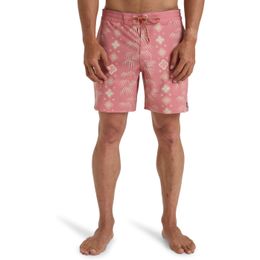 Boardshorts Billabong "Good Times 17.5", Herren, Gr. 33(M/L), pink (dusty pink), Obermaterial: 90% Microfaser, 10% Elasthan;, Hosen Boardshorts