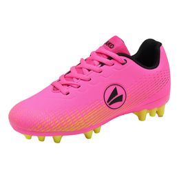 Fu&szlig;ballschuh Jako "J-SFG Skill", Kinder, Gr. 37, rosa (neon pink, sulphur spring), Synthetik, Schuhe Fu&szlig;ballschuh, f&uuml;r Rasen