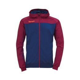 Kempa Sportjacke Herren Gr&ouml;&szlig;e XXL blau / orange / weinrot