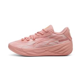 Puma Sportschuh 'All-Pro Nitro' Herren Gr&ouml;&szlig;e 42 gelb / rosa / ros&eacute; / wei&szlig;