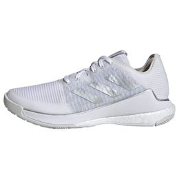 adidas Performance Sportschuh 'Crazyflight' Damen Gr&ouml;&szlig;e 38 grau / silber / wei&szlig;