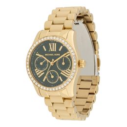Michael Michael Kors Uhr 'LEXINGTON' Damen Gr&ouml;&szlig;e One Size gold / smaragd