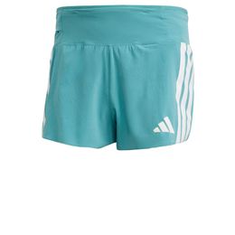 adidas Performance Sportshorts 'Adizero' Herren Gr&ouml;&szlig;e L aqua / wei&szlig;