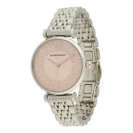 Emporio Armani Uhr Damen Gr&ouml;&szlig;e One Size ros&eacute; / silber / transparent