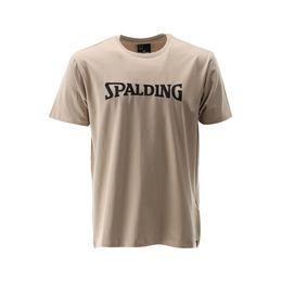 Spalding T-Shirt Herren Gr&ouml;&szlig;e S braun
