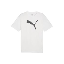 Puma Funktionsshirt 'teamRISE' Herren Gr&ouml;&szlig;e M grau / wei&szlig;